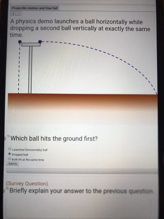 Solved Potes unit Pcte/ Bridge: Projectile Motion And | Chegg.com