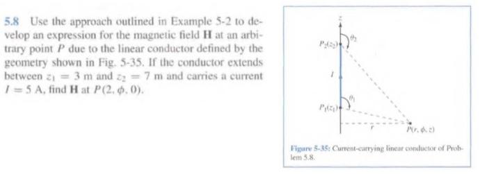 Solved 5.8 Use the approach outlined in Example 5-2 to | Chegg.com