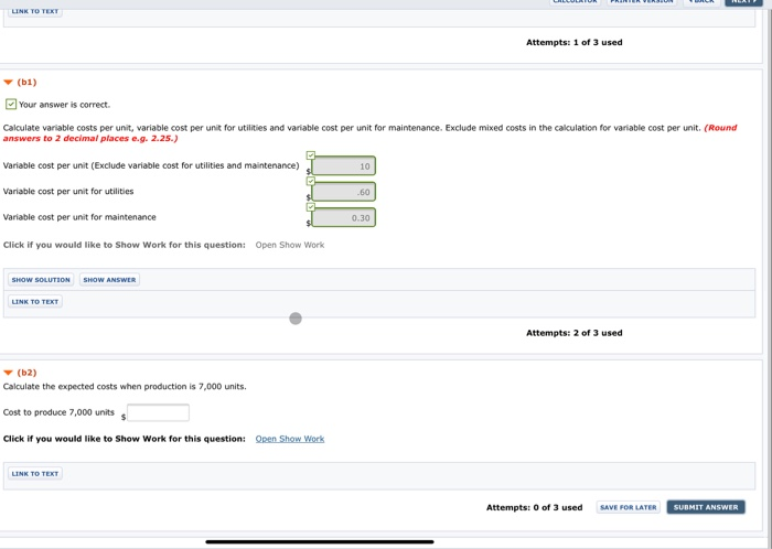 Solved CALCULATOR PRINTER VERSION « BACK NEXT Exercise 18-6 | Chegg.com