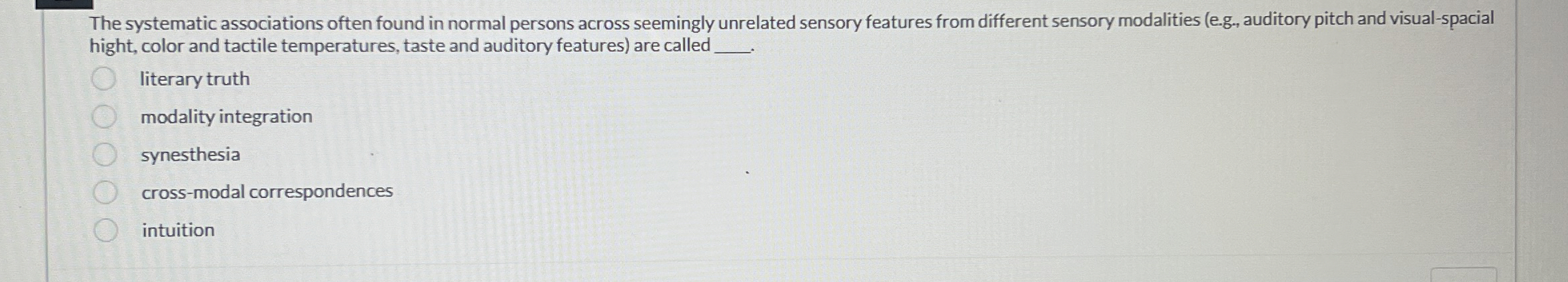 Solved The systematic associations often found in normal | Chegg.com