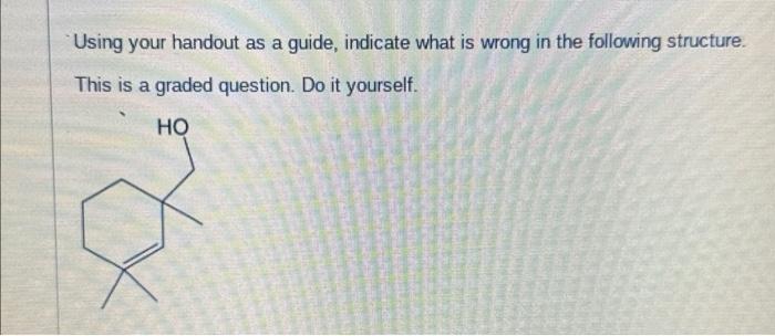 Solved Using your handout as a guide, indicate what is wrong | Chegg.com