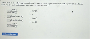 Solved Match each of the following expressioes with an | Chegg.com