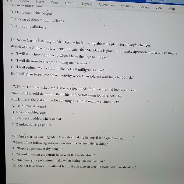 Layout References Mailings Review View Help He Home