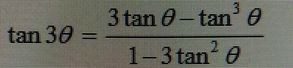 Solved tan 3A 3 tan 8-tanº 0 1-3 tane | Chegg.com