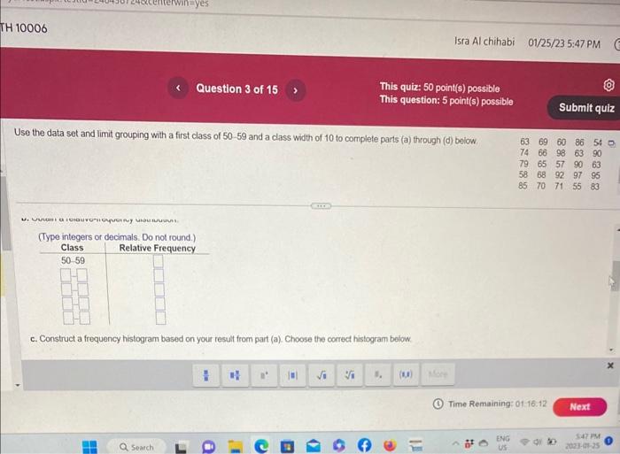 Solved Use the data set and limit grouping with a first | Chegg.com
