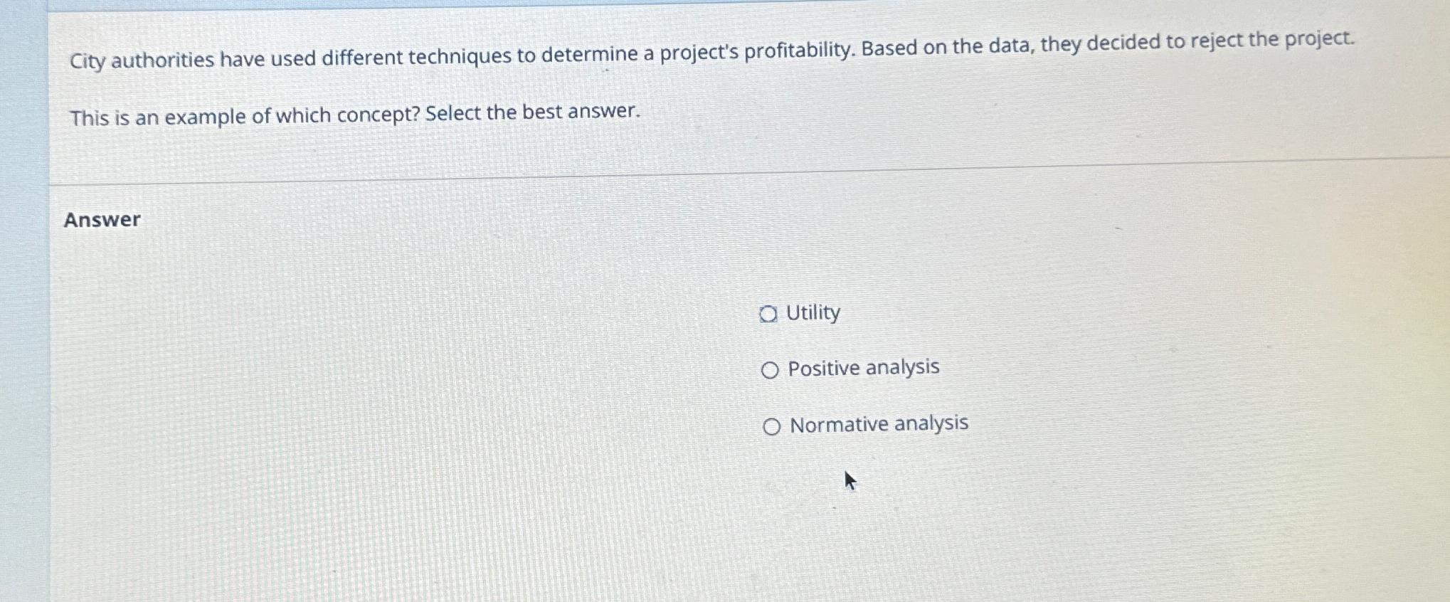 Solved City authorities have used different techniques to | Chegg.com