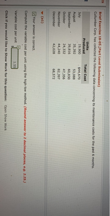 Solved Brief Exercise 18-05.(Part Level Submission) | Chegg.com