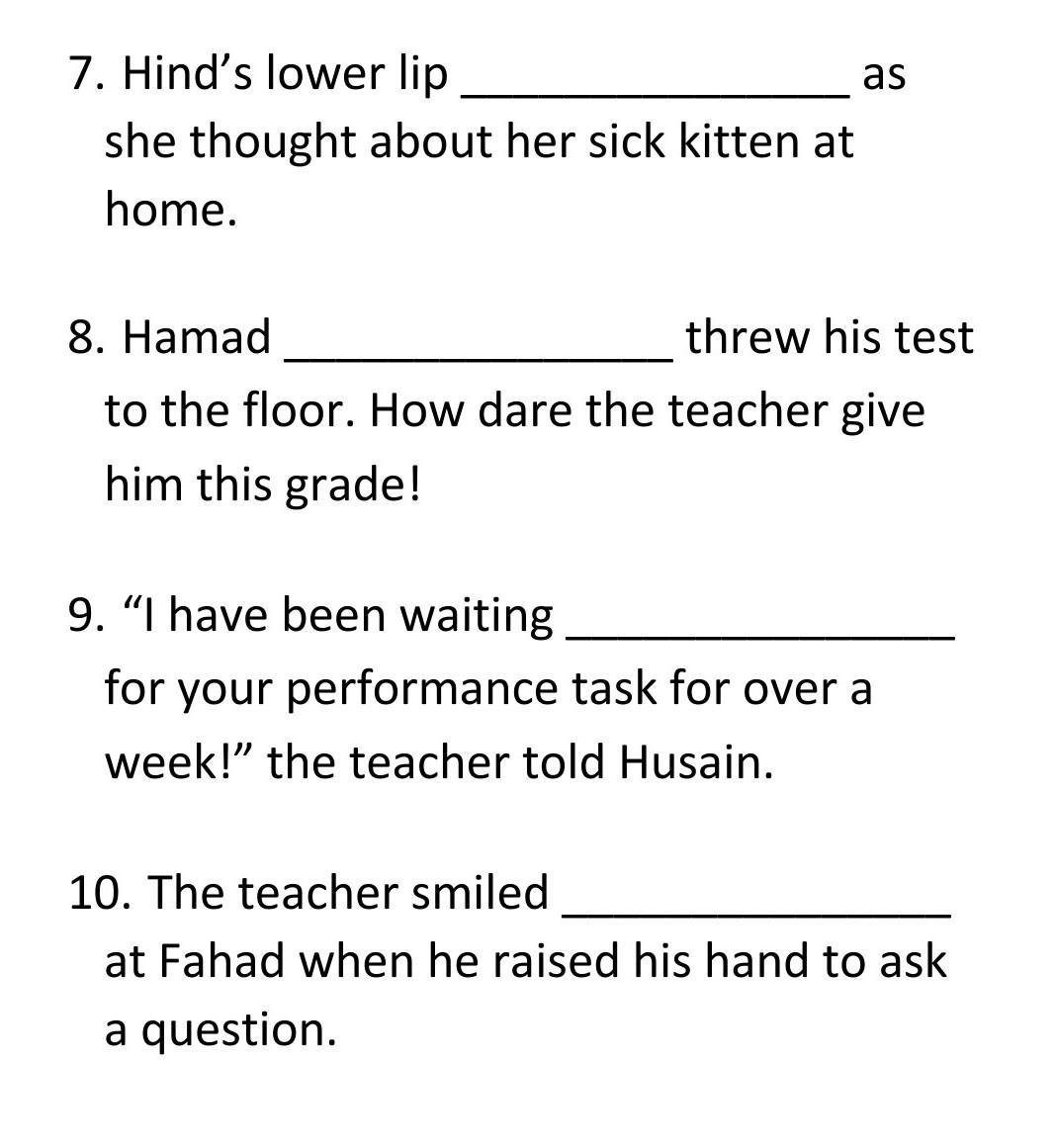 Vocabulary Activities Activity 1 Vocabulary Matching Chegg