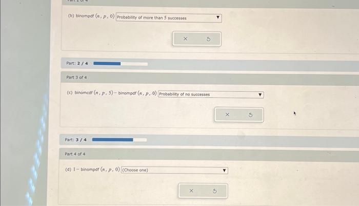 Solved Match each TI-84 PLUS calculator command with the | Chegg.com
