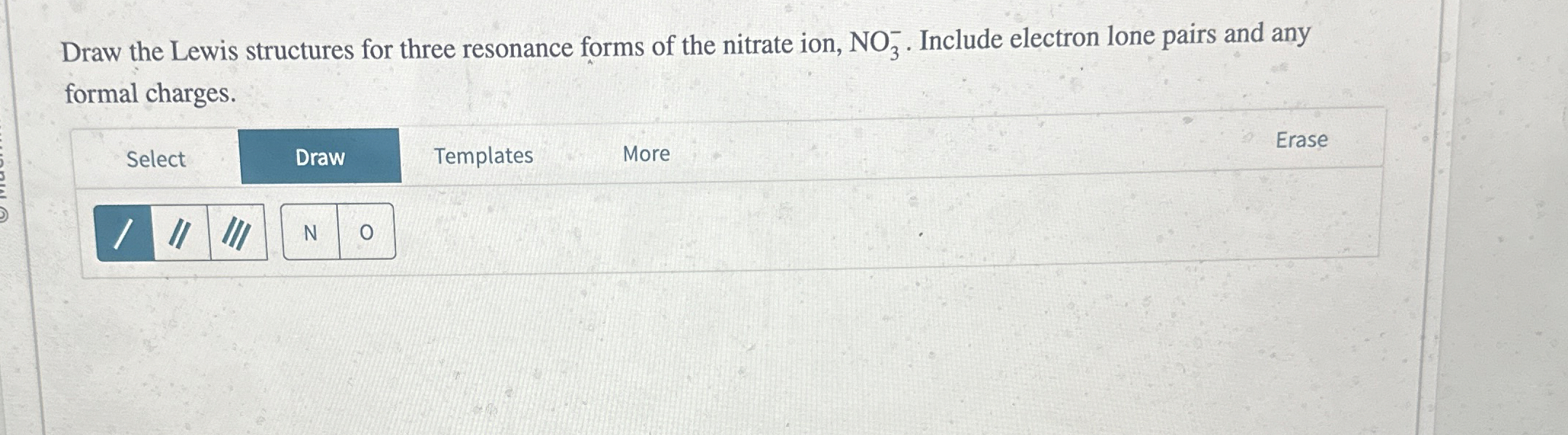 Solved Draw the Lewis structures for three resonance forms | Chegg.com