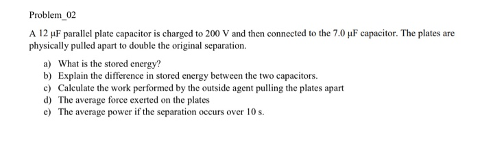 Solved Problem_01 The analysis of multiple capacitor | Chegg.com