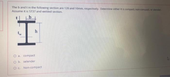 Solved The band in the following section are 120 and 10mm, | Chegg.com