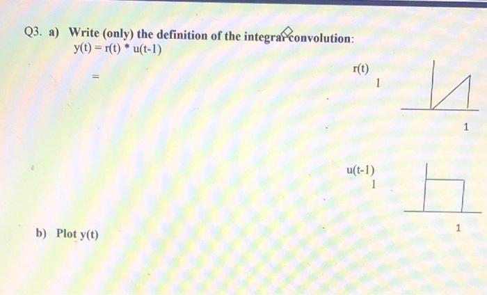 Solved Q2. The following system is composed of two | Chegg.com