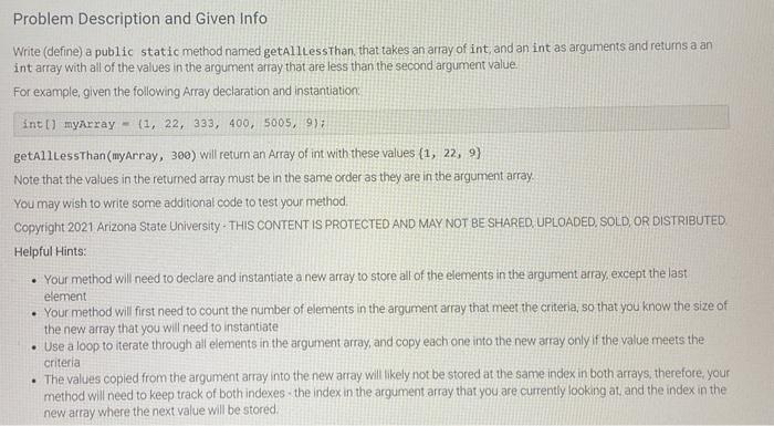 Solved Problem Description And Given Info Write Define A 9661