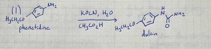 Solved Draw chemical structures showing how dulcin can serve | Chegg.com