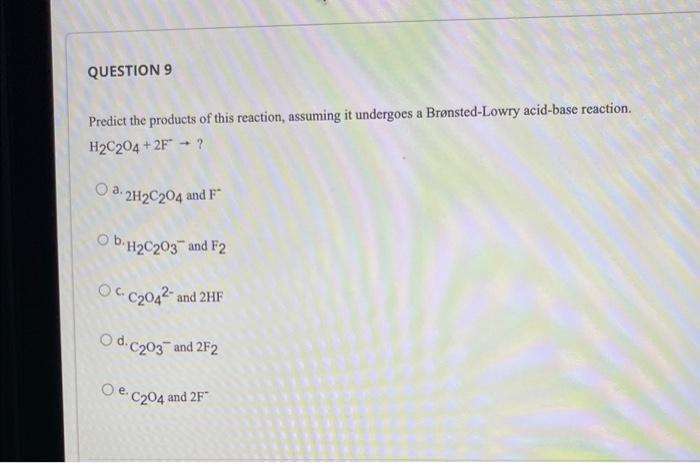Solved Predict the products of this reaction, assuming it | Chegg.com