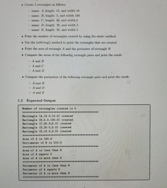 Solved Write a Java program to implement the following in | Chegg.com