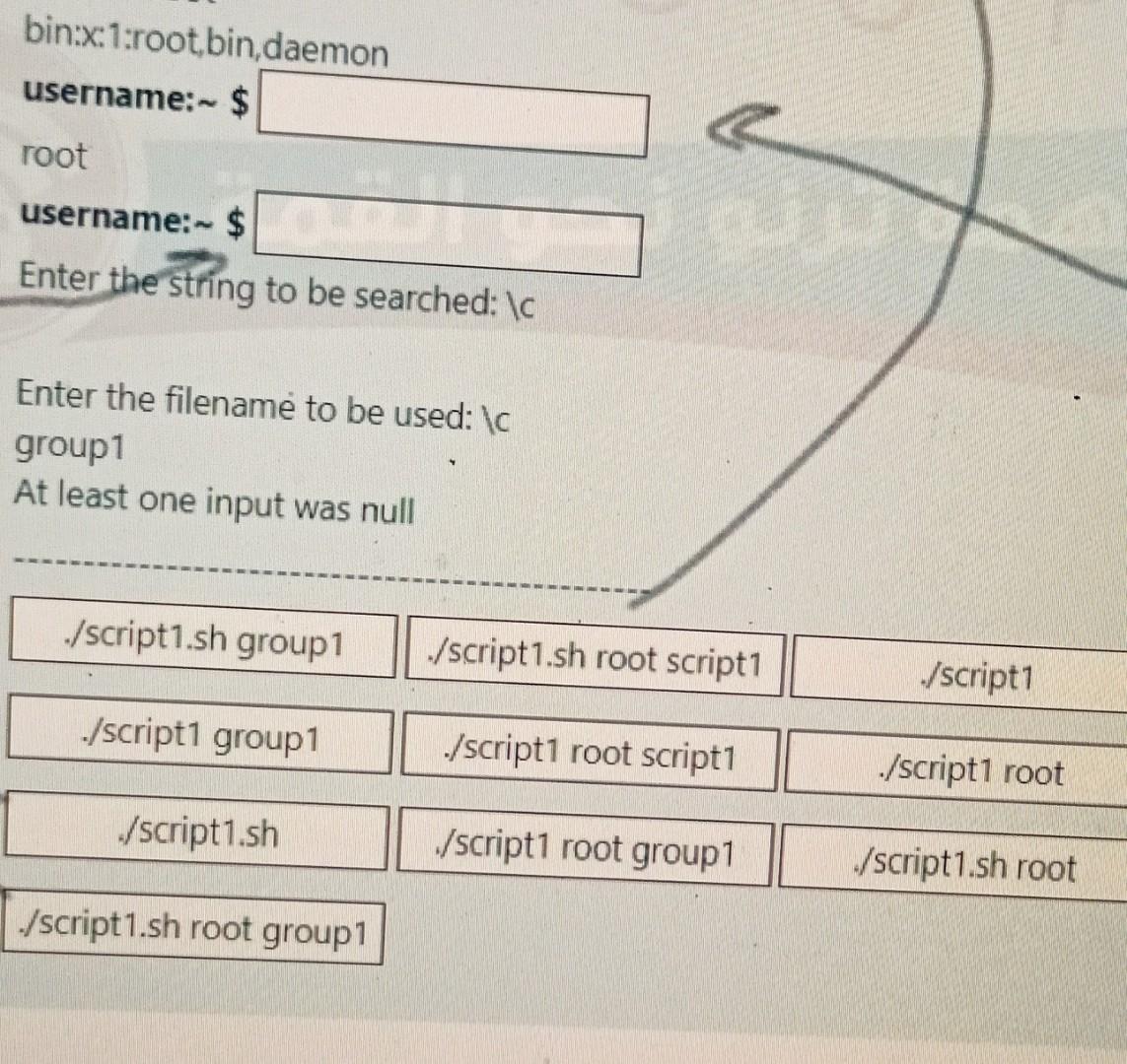Solved Consider the following Snapshot of a bash terminal, | Chegg.com
