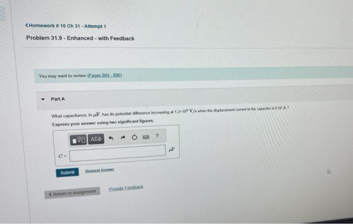 Solved Homework # 10 Ch 31 - Attempt 1 Problem 31.9 - | Chegg.com
