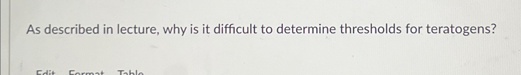 Solved As described in lecture, why is it difficult to | Chegg.com