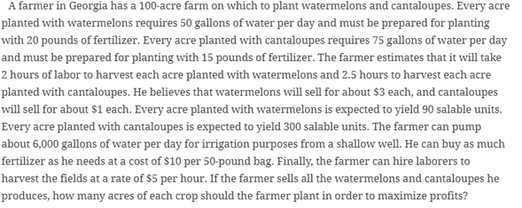 Solved 1. ﻿Formulate an LP model2. ﻿Find the | Chegg.com
