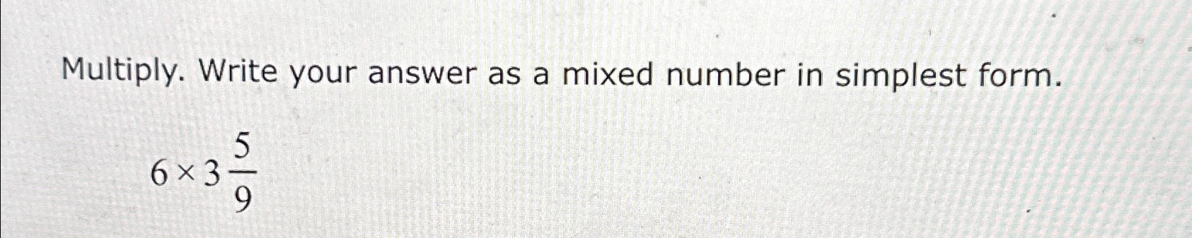 Solved Multiply. Write your answer as a mixed number in | Chegg.com
