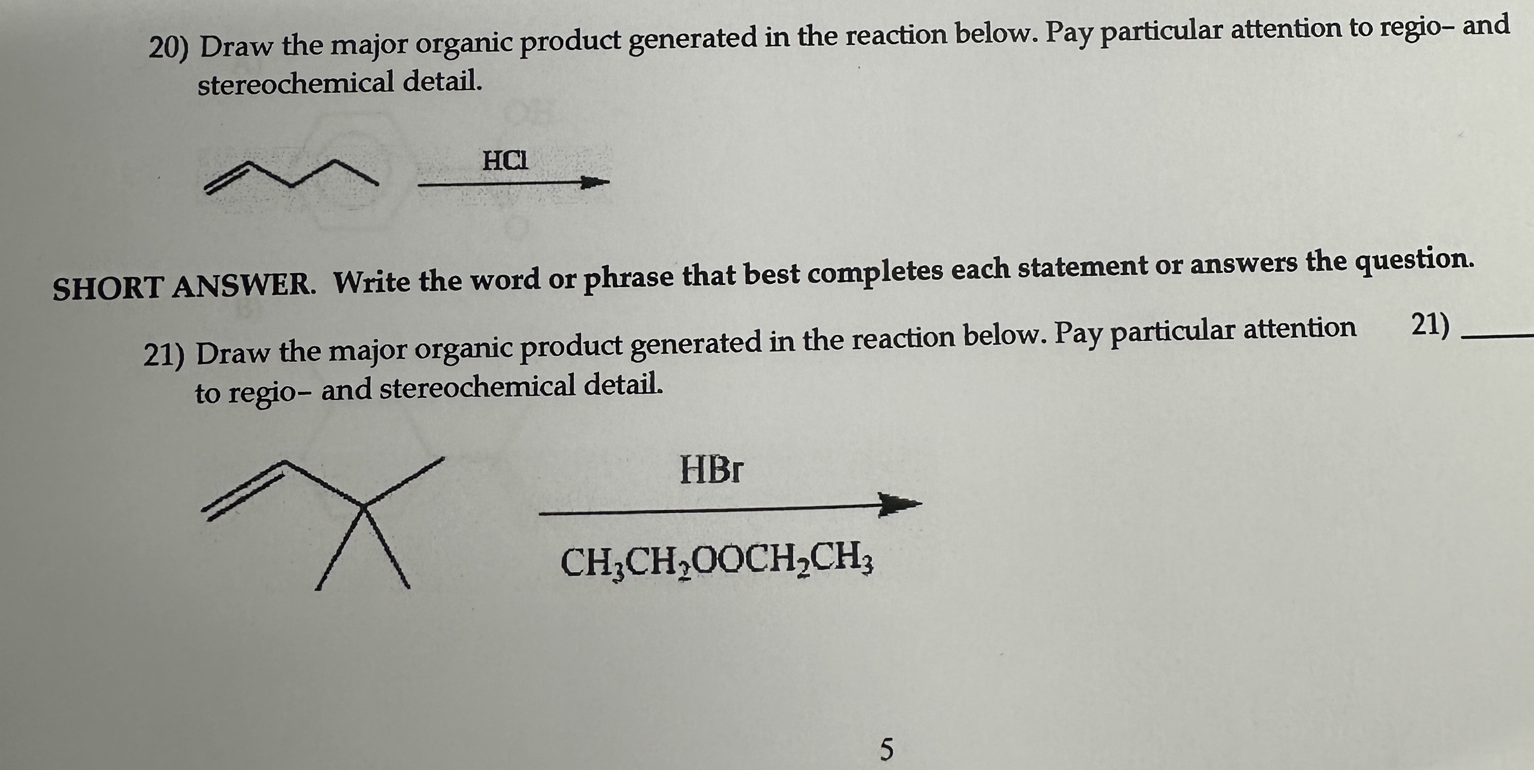Solved Draw the major organic product generated in the | Chegg.com