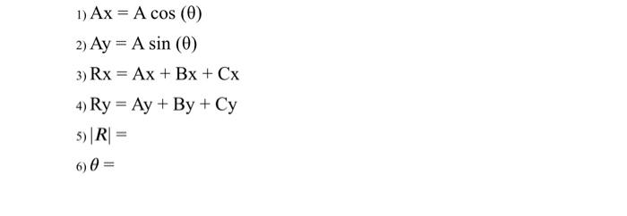 Solved Part 2: Adding vectors analytically 1. Resolve | Chegg.com