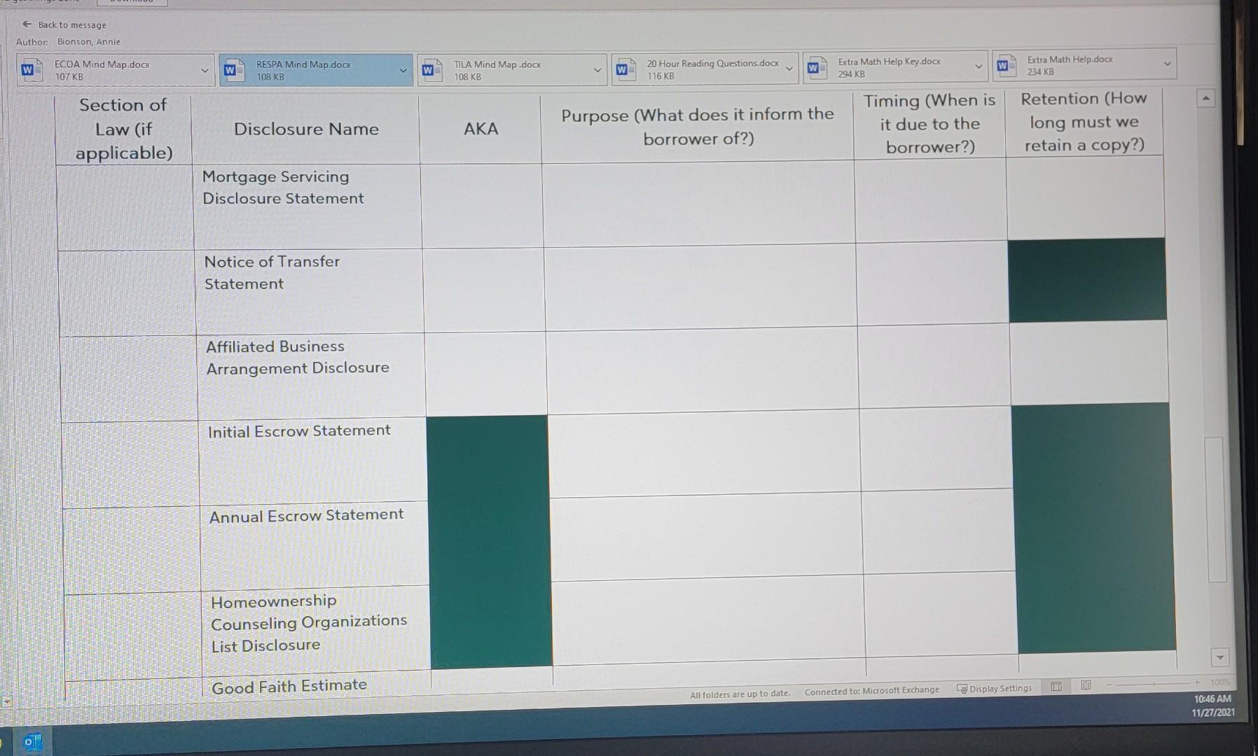 Back to message Author Bionson, Annie ECOA Mind | Chegg.com