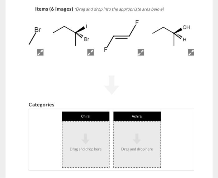 Solved Items (6 images) (Drag and drop into the appropriate | Chegg.com
