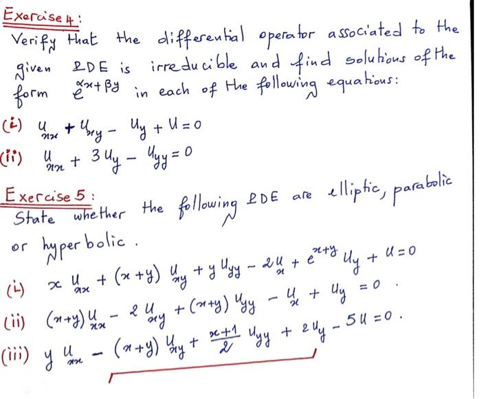 Solved Exercise 1 Nonlinear Pde 2 а 16 Solve The