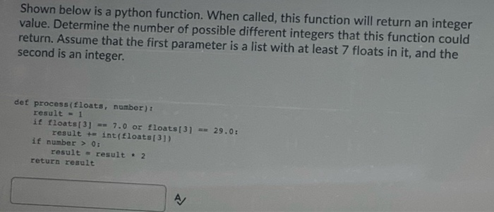 Take a look at the short snippet of python code | Chegg.com