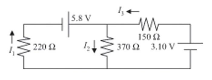 Solved determine l1, l2 and l3 using Kirchhoff’s law | Chegg.com