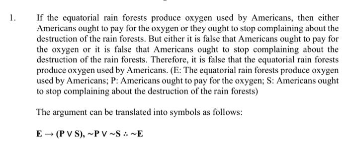 Solved 1. If the equatorial rain forests produce oxygen used | Chegg.com
