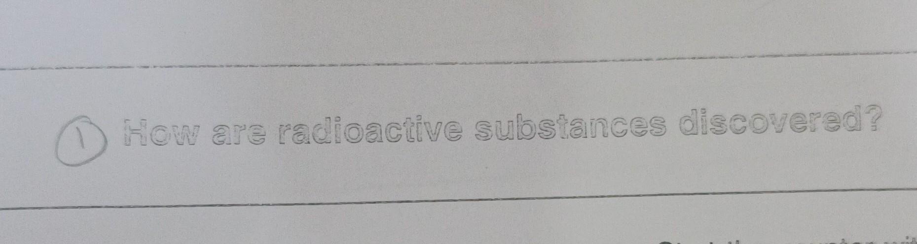 Solved lab report for the experement of how are radioactive | Chegg.com