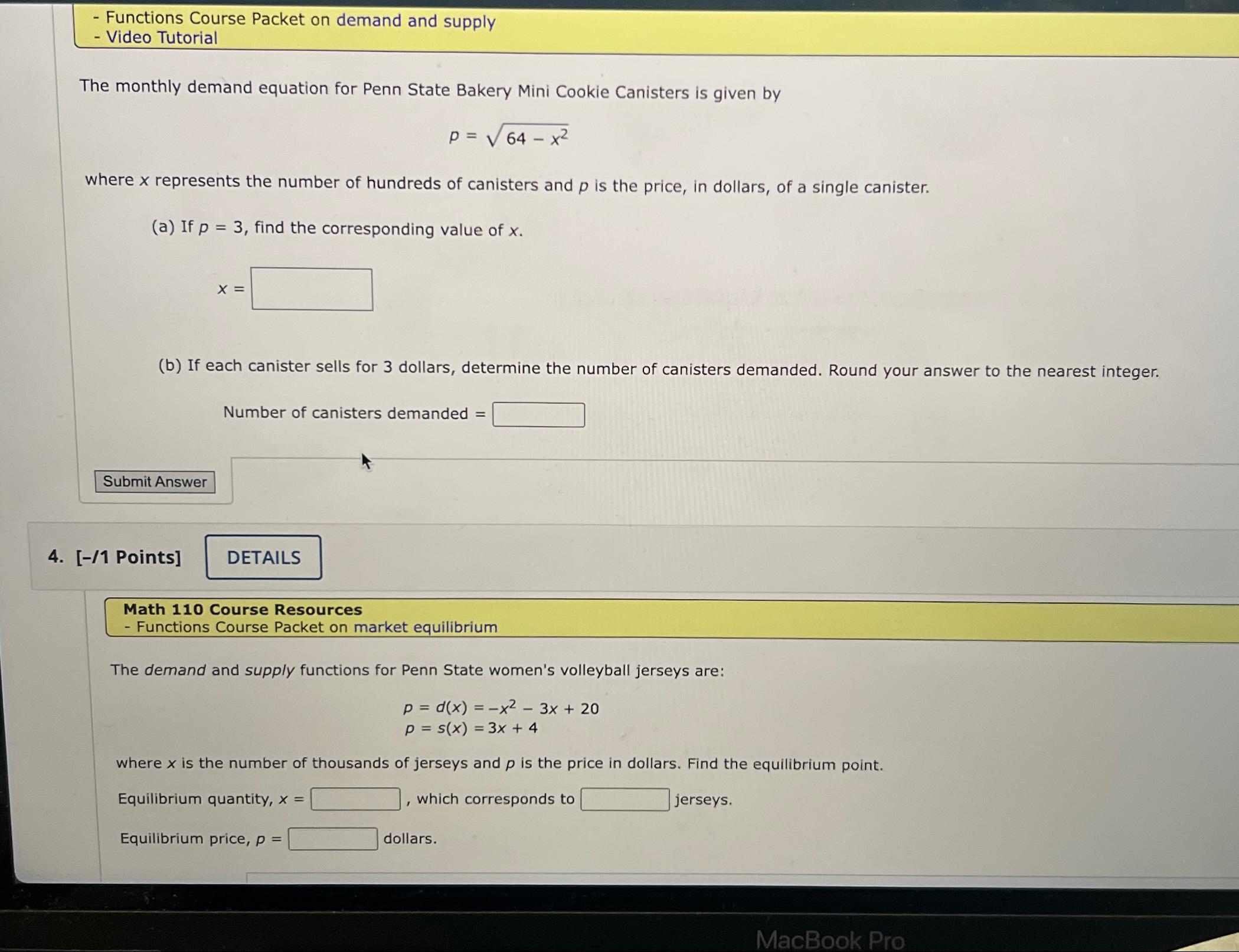 Solved please help me solve these 2 ﻿questions Functions | Chegg.com