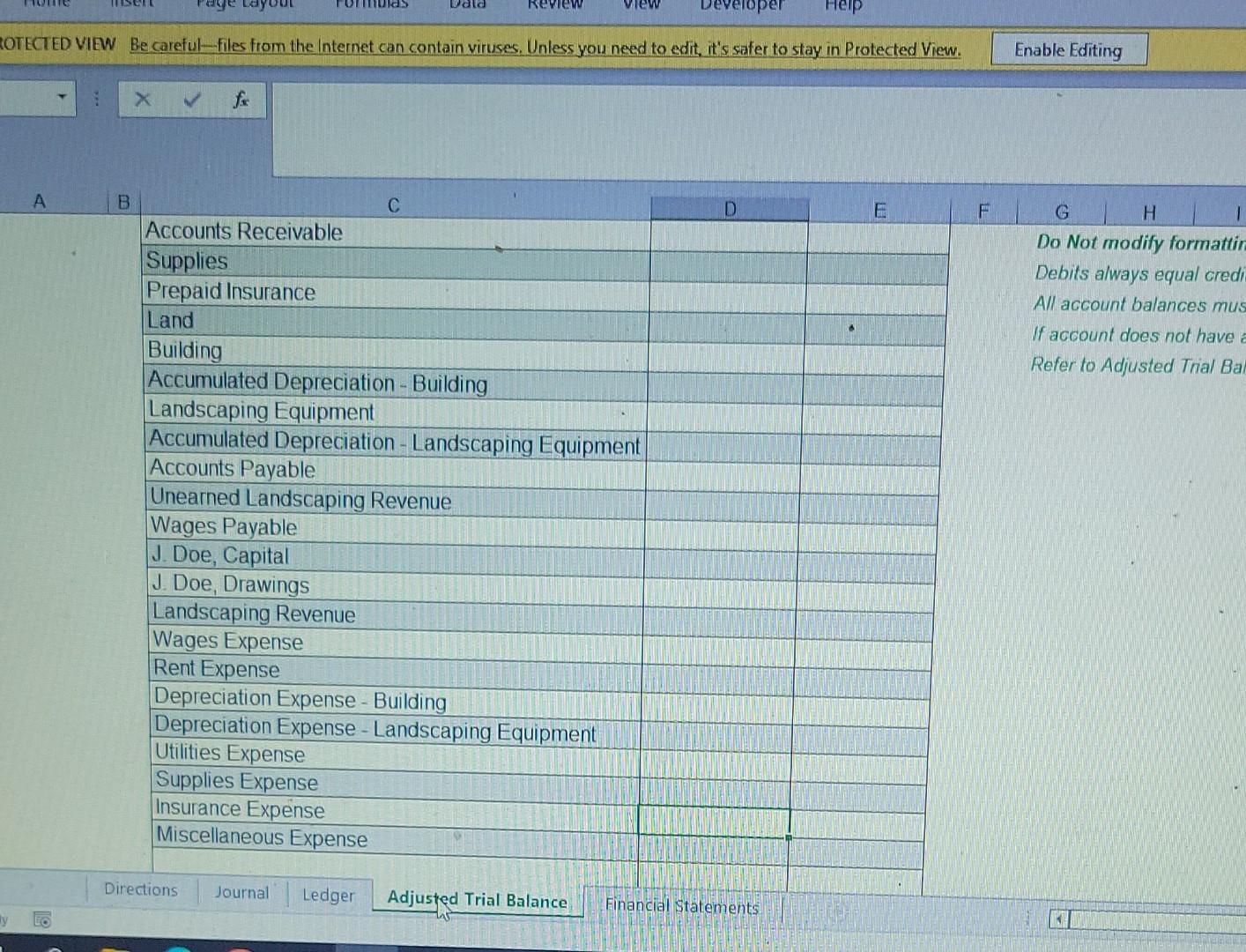 Home Insert Page Layout Formulas Data Review View | Chegg.com