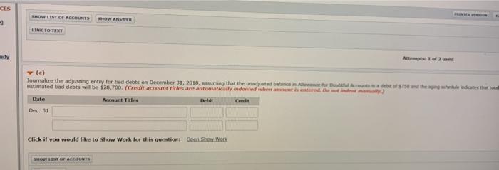 Solved Problem 9-3A (Part Level Submission) Presented below | Chegg.com