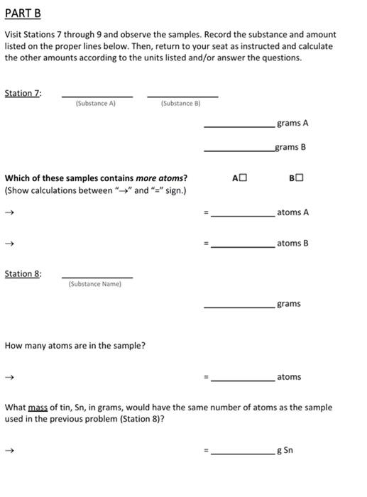 Solved Expt #3: Grams, Moles, Atoms. Molecules 123.69 Lab | Chegg.com