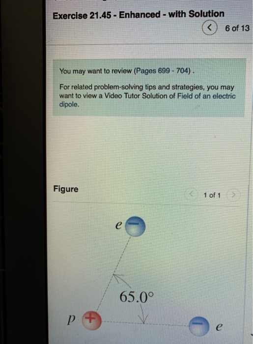 Solved Exercise 21.45 - Enhanced - with Solution © 6 of 13 | Chegg.com
