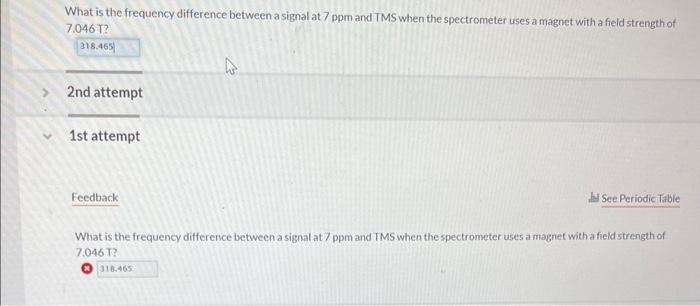 Solved What is the frequency difference between a signal at | Chegg.com