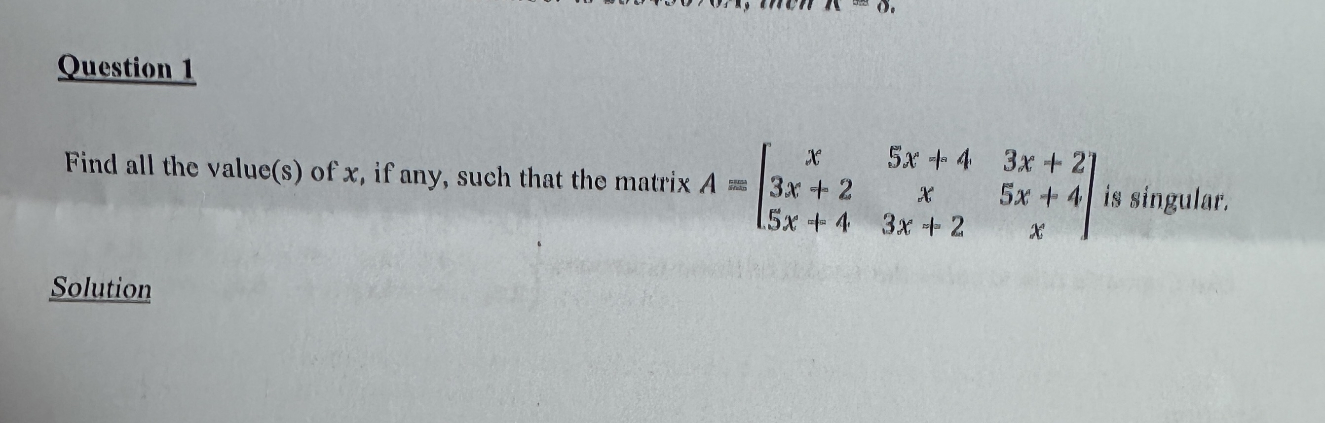 Solved Ic4-Question 1Find all the value(s) ﻿of x, ﻿if any, | Chegg.com