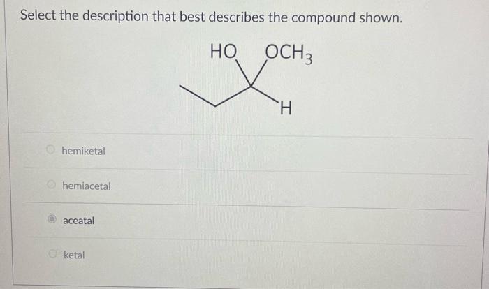 Solved What is the IUPAC name for the compound shown? | Chegg.com