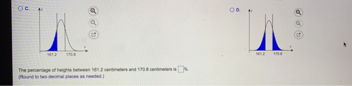 Solved Sketch the normal distribution of heights of adult | Chegg.com