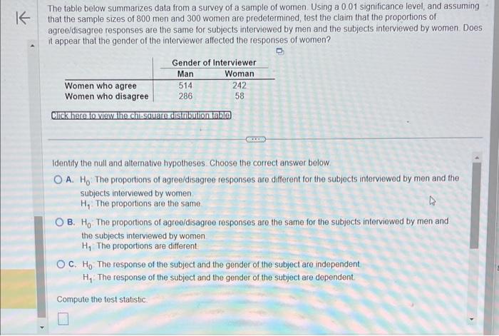 Solved Chi Square Distribution Table The 3274