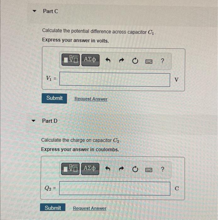 Solved In (Figure 1), C1=C5=8.0μF and C2=C3=C4= 4.4μF. The | Chegg.com