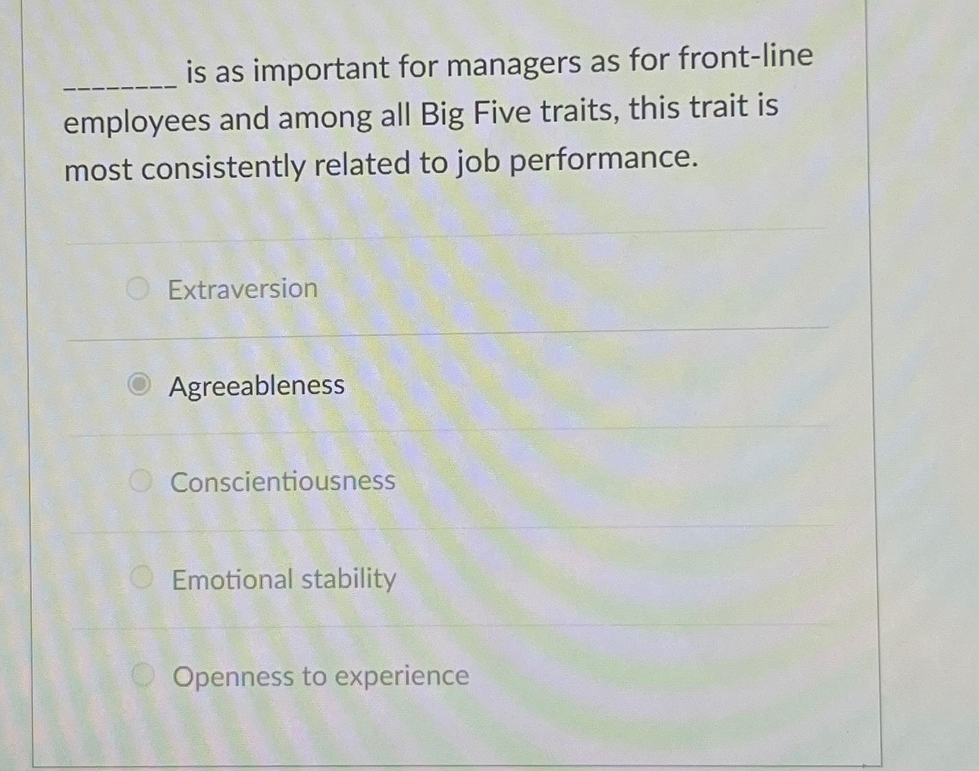 Solved is as important for managers as for front-line | Chegg.com