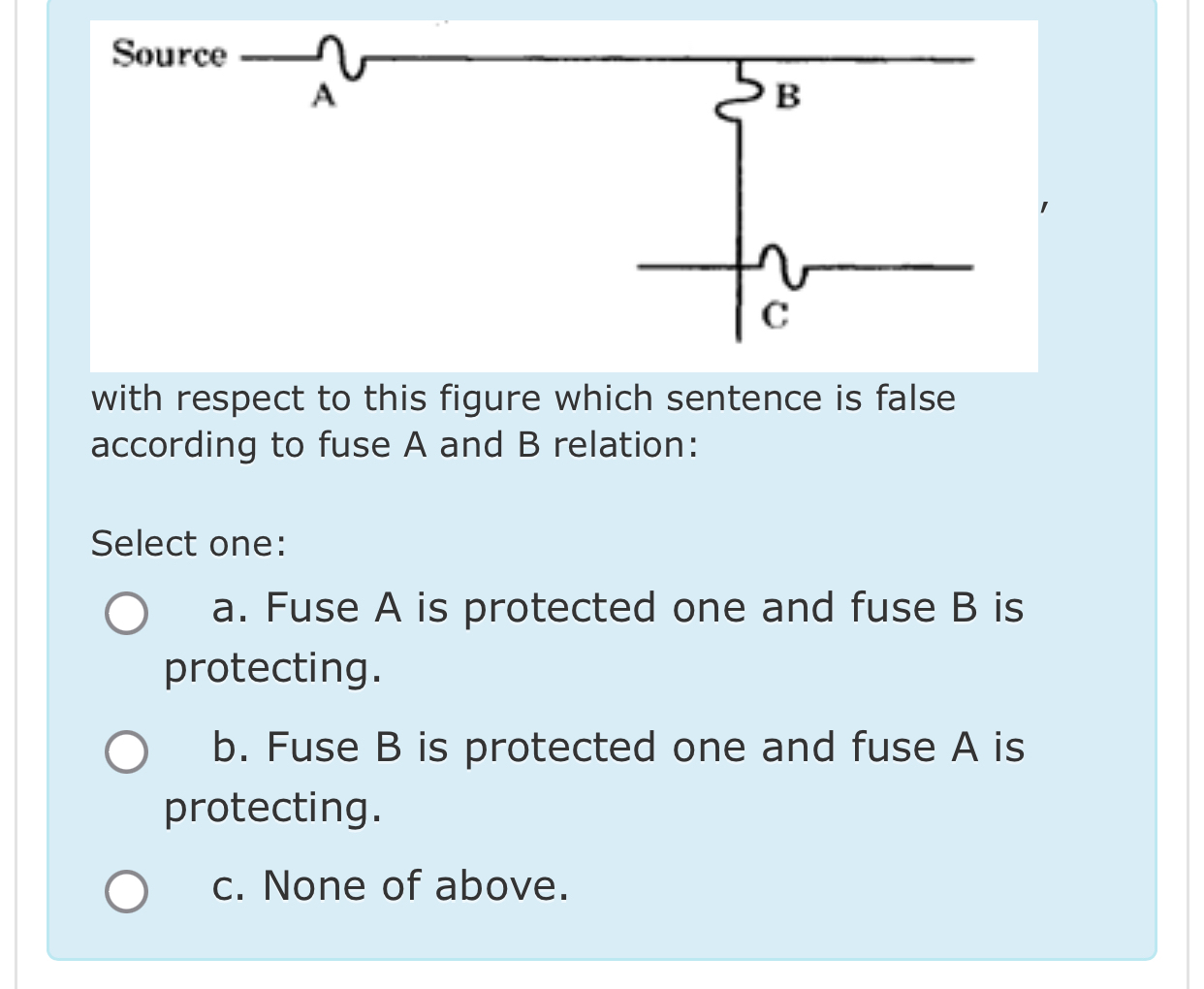 Solved with respect to this figure which sentence is false | Chegg.com