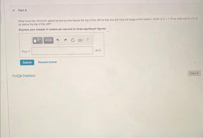 Solved A daring 51 kg swimmer dives of a clill weth a | Chegg.com