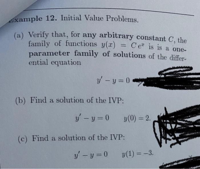 Solved (a) Verify that, for any arbitrary constant C, the | Chegg.com